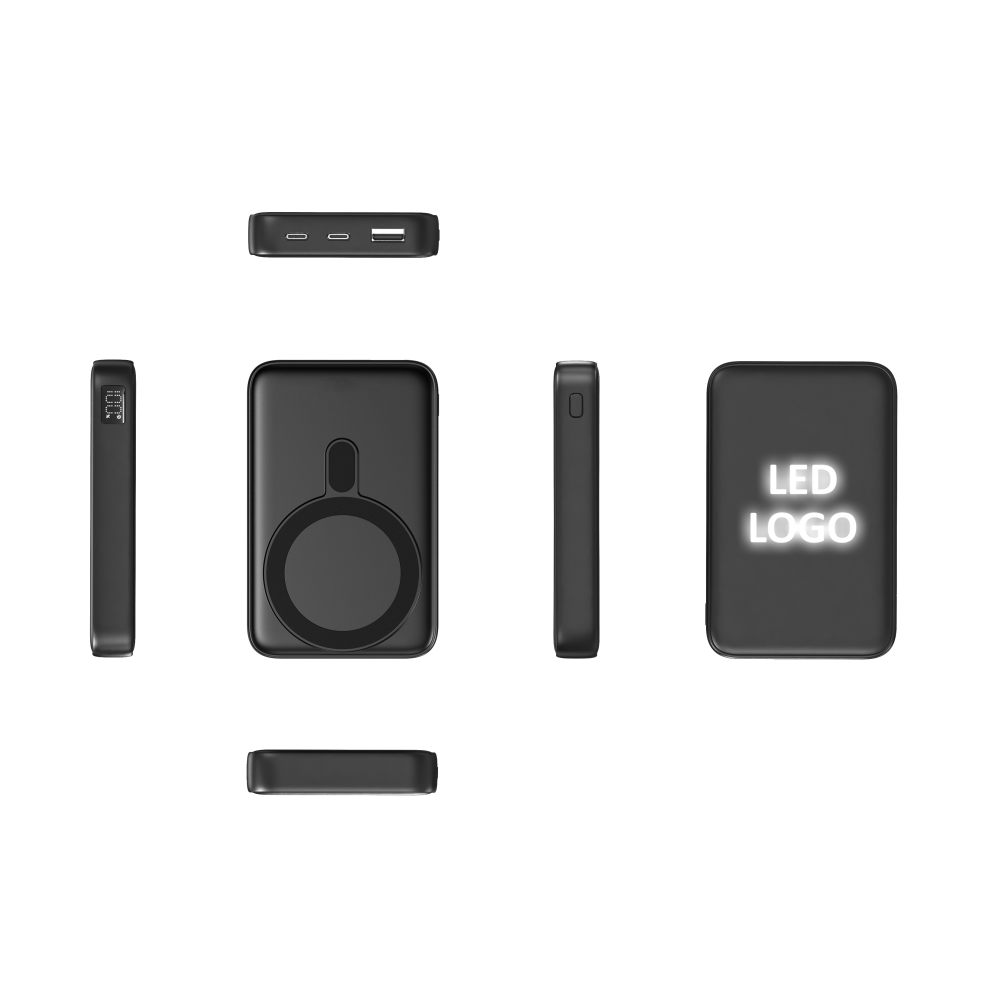 Promosyon Powerbank 10000 mAh ( Işıklı Magsafe & 225w Hızlı Şarj ...